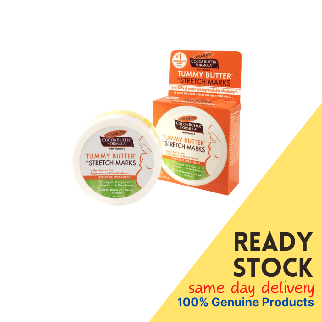 PALMER'S COCOA BUTTER FORMULA TUMMY BUTTER STRETCH MARKS 125G | Shopee ...