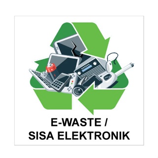 Recycle Sticker / Pelekat Kitar Semula E-Waste | Shopee Malaysia