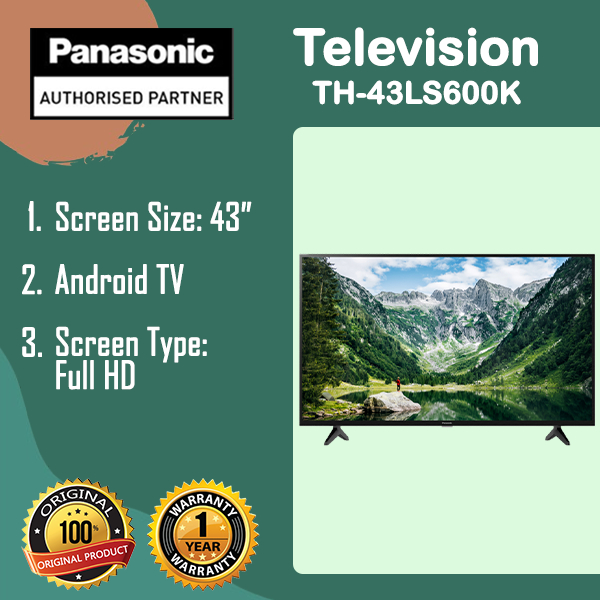 PANASONIC TH-43LS600K 43 INCH LED FULL HD SMART TV TH-43LS600K | Shopee Malaysia