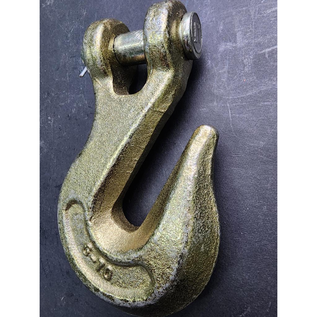 Clevis Grab and Slip Hook with and without latch G70 Yellow color hoist ...