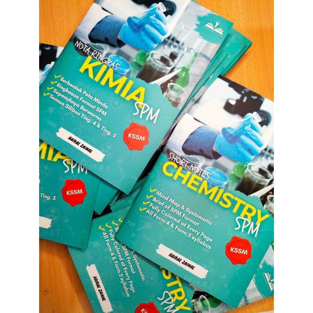 Nota Ringkas Kimia SPM - ver BI & BM | Shopee Malaysia