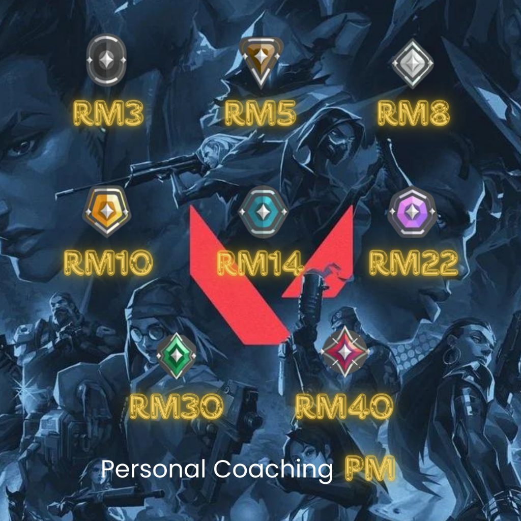 Valorant Boost/ Boosting Service/ Valorant Rankup | Shopee Malaysia