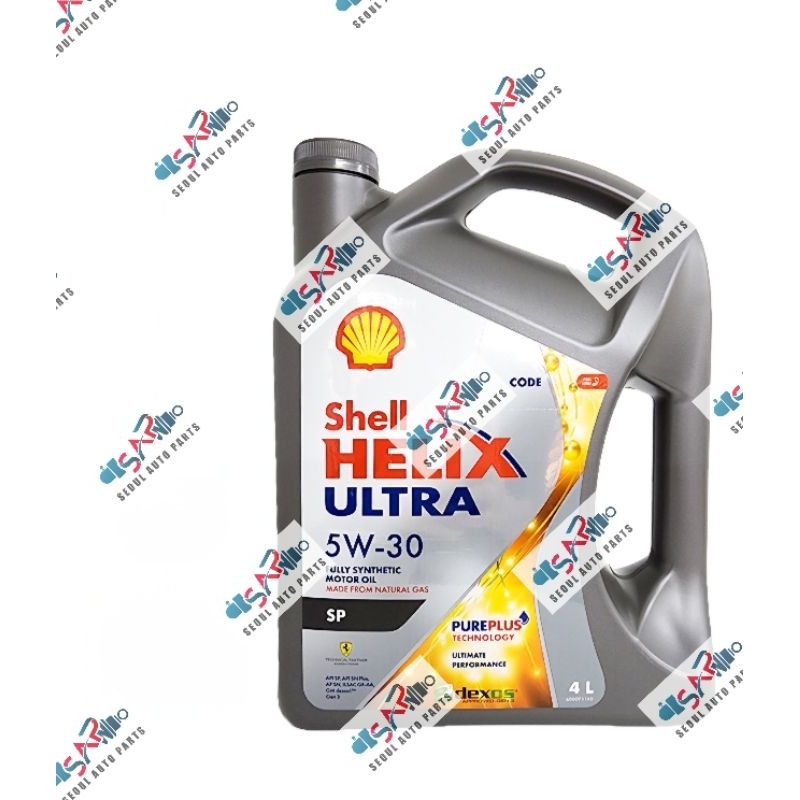 SHELL HELIX ULTRA / FULLY SYSNETIC - ENGINE OIL 5W30 (100% GENUINE ...