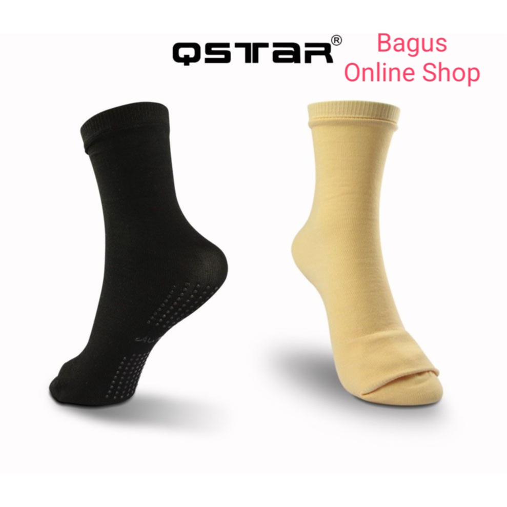 (WUDHU SOCKS) STOKIN MUSLIMAH ANTISLIP LONG WOMEN SOCK Stoking Wuduk ...