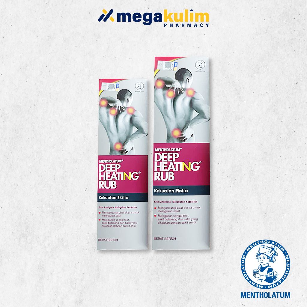 Mentholatum Deep Heating Extra Strength Rub (35.4g / 94.4g) | Shopee ...