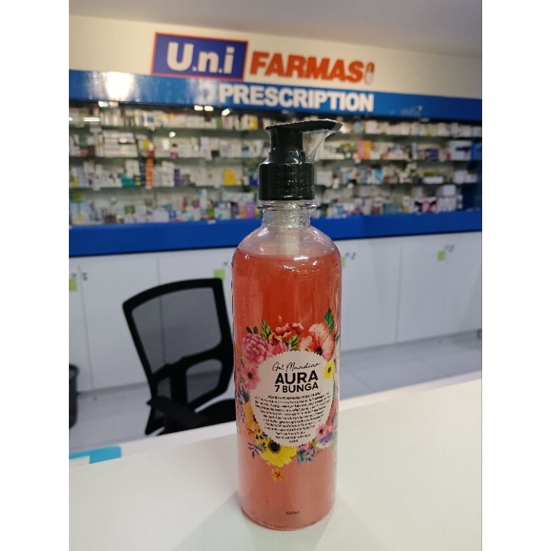 GEL MANDIAN AURA 7 BUNGA 500ML SABUN BADAN | Shopee Malaysia
