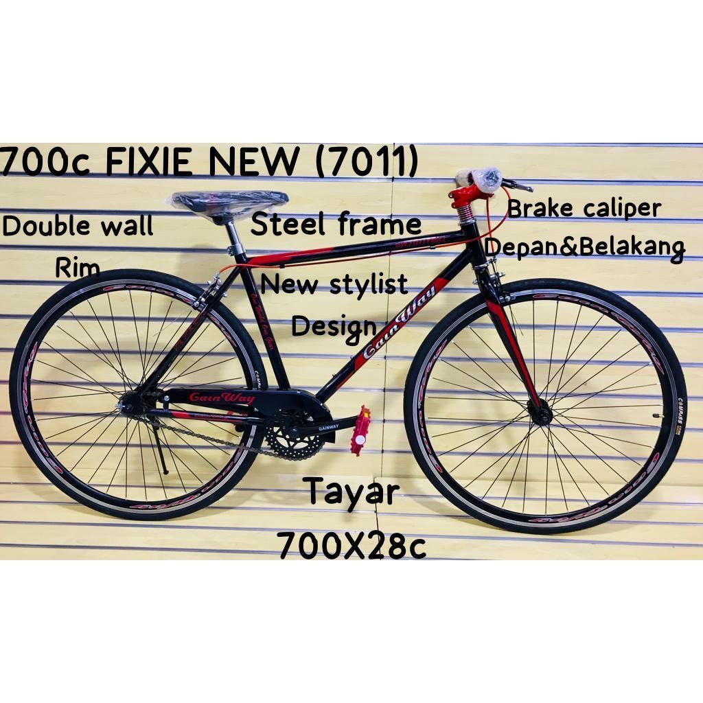 Ready Stock / Basikal Fixie / bicycle Fixie / basikal budak / 700c ...