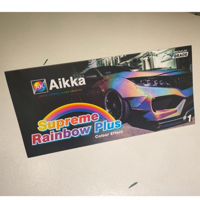 AIKKA PAINT PEN SRP70 SERIES SUPREME RAINBOW PLUS / Warna Cat Kereta / Car & Motor Body Pai ...
