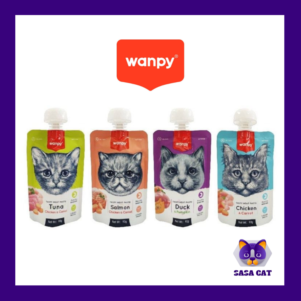Wanpy Fresh Meat Lickable Treats 90g ( Cat ) | Shopee Malaysia