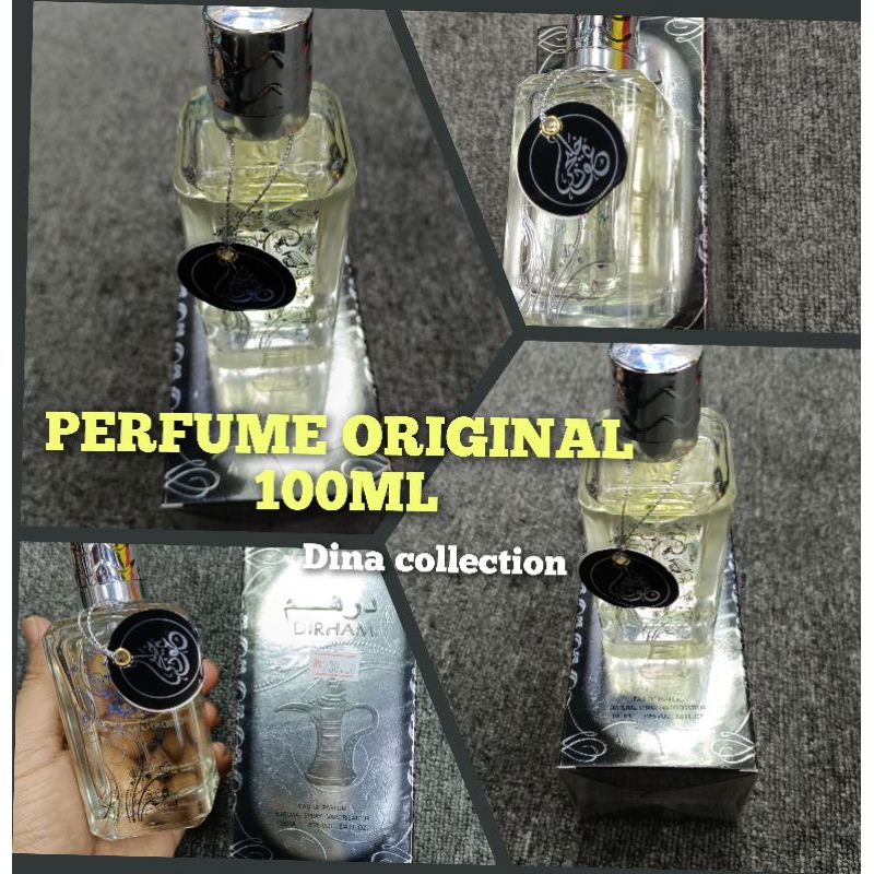PERFUME ORIGINAL DIRHAM 100ML | Shopee Malaysia
