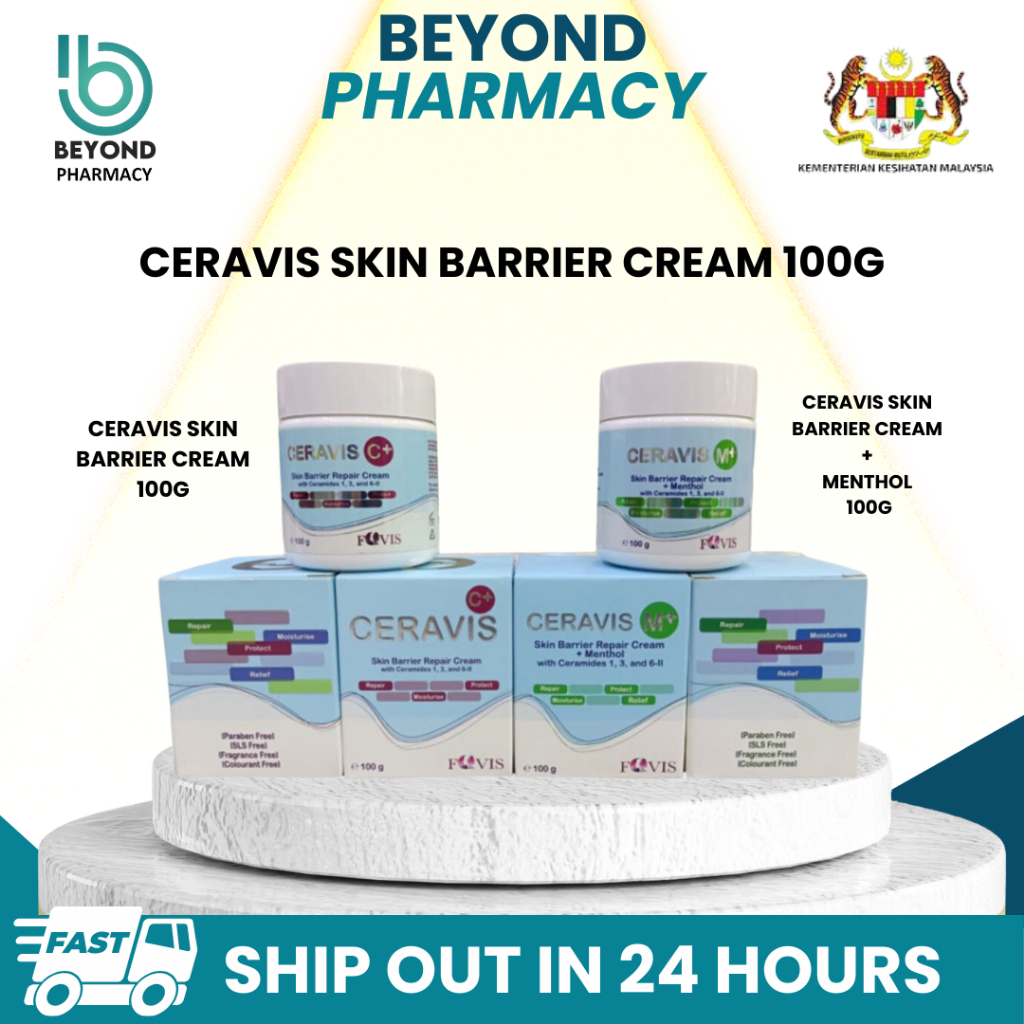 CERAVIS SKIN BARRIER REPAIR CREAM / MENTHOL 100G | Shopee Malaysia