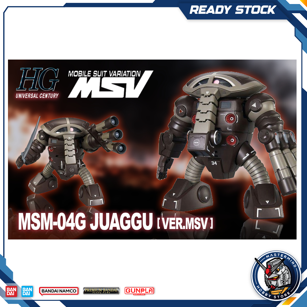 HG 1/144 Juaggu (MSV Ver.) | [PREMIUM BANDAI] | Shopee Malaysia