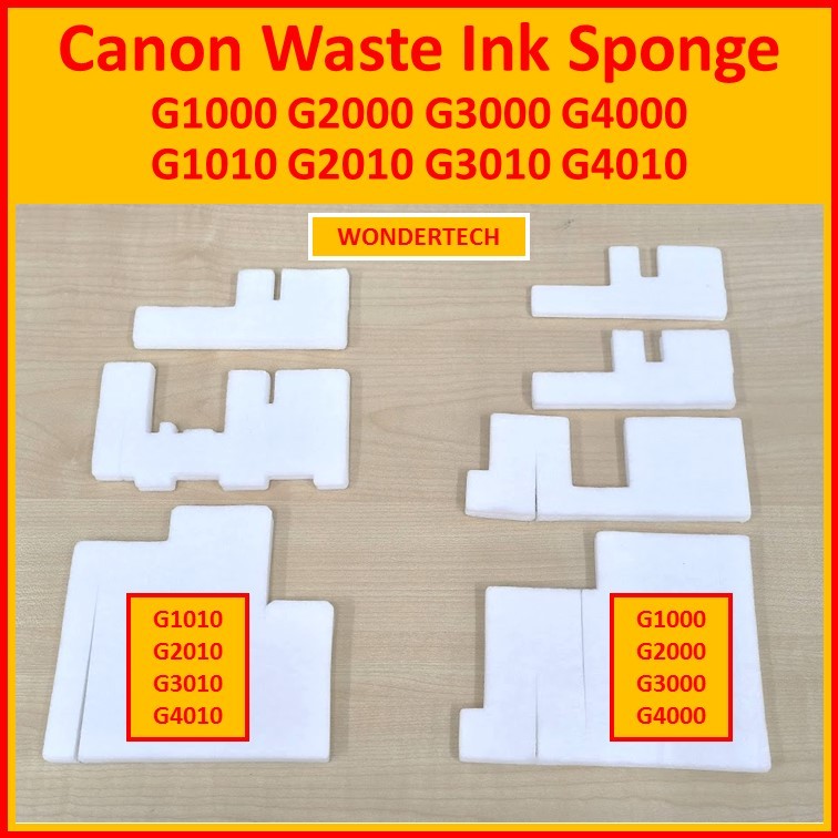 Canon Waste Ink Sponge Pad G1000 G2000 G3000 G4000 G1010 G2010 G3010 ...