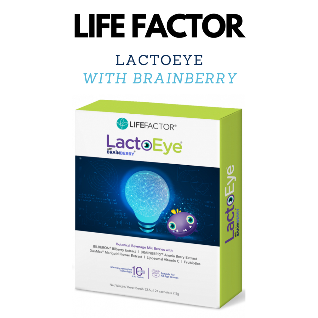 LIFE FACTOR LactoEye with Brainberry (Botanical Beverage Mix) | Shopee ...