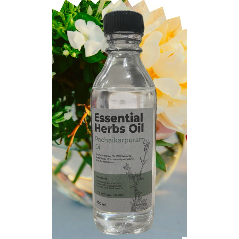 Herbs Oil - 100% Natural Oil (Pachaikarpuram) | Shopee Malaysia