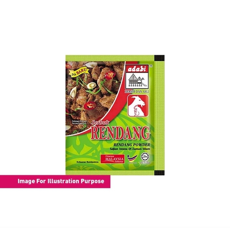 Adabi Serbuk Rendang (24g) | Shopee Malaysia