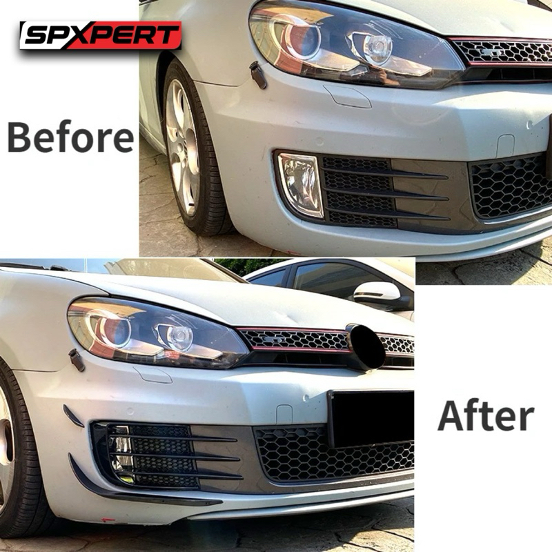 volkswagen golf mk6 gti front bumper canard | Shopee Malaysia