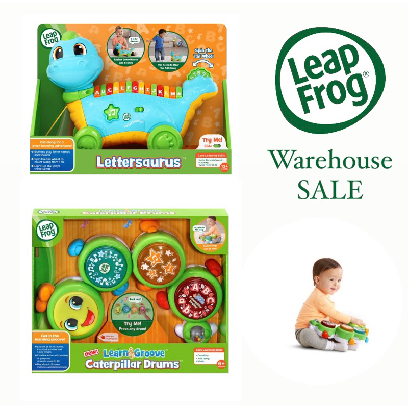 Leapfrog Clearance Baby Gift Birthday box toy Learning Lettersaurus ...