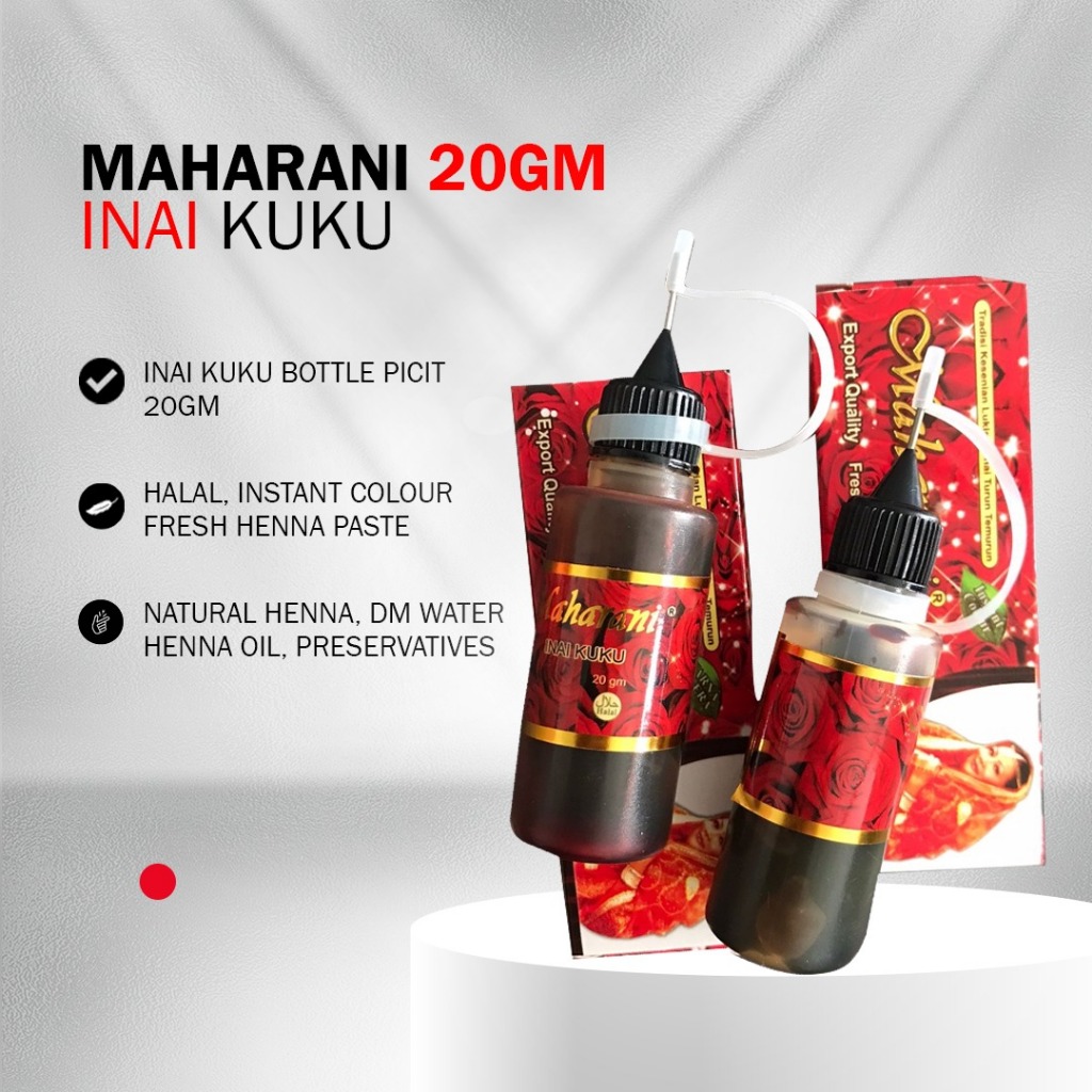 20gm INAI KUKU VIRAL Warna Cantik, Mesra Wudhuk & Solat Inai Kuku ...