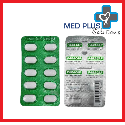 Paracap (Paracetamol 500mg )(E: 7/2025) PROMO | Shopee Malaysia