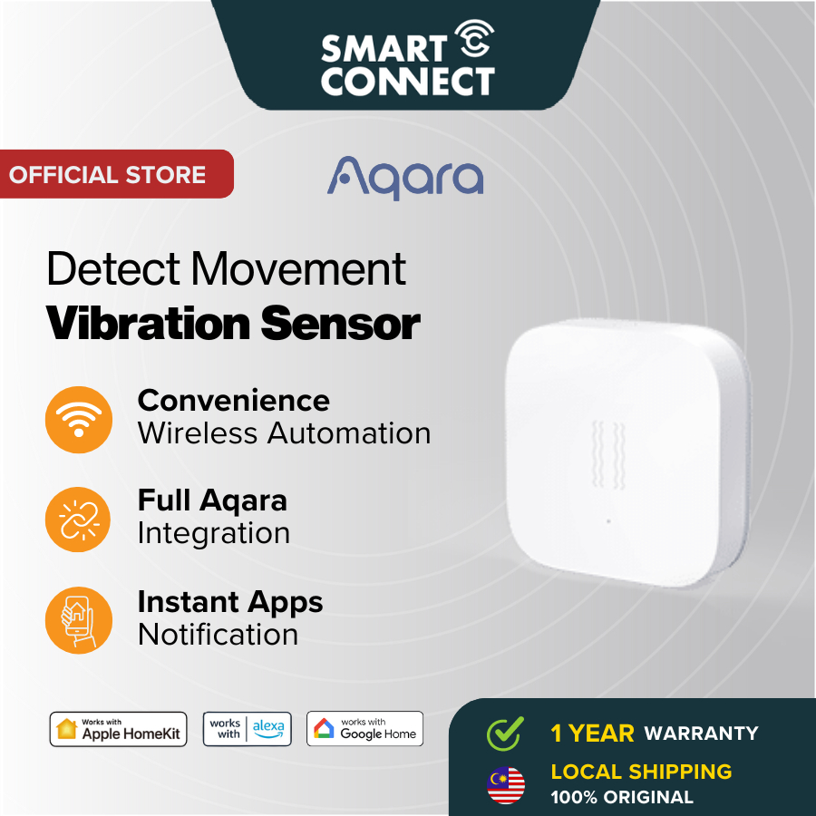 Aqara Vibration Sensor Smart Home Vibration Shock Motion Sensor Global ...