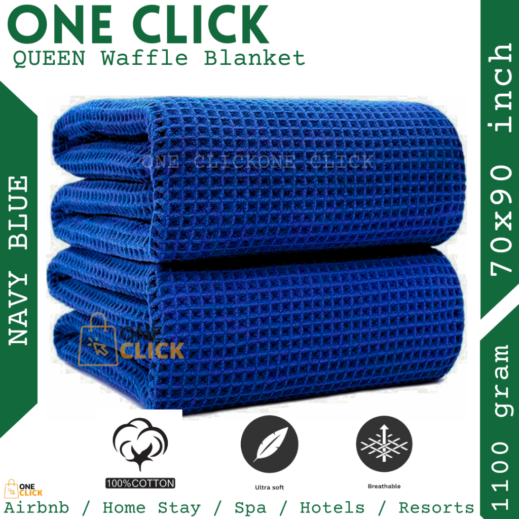 Selimut Hospital thermal blanket waffle design 100% cotton 1000gram ...