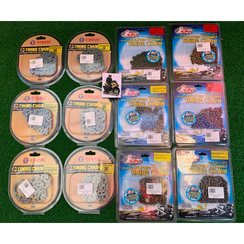 TOBAKI AND IKK TIMING CHAIN RACING EX5/EX5 DREAM/EX5 CLASS 1/WAVE100 ...