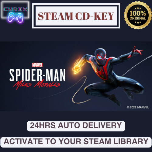 Marvel's Spider-Man Miles Morales [Auto delivery] (PC) Steam CD-Key ...