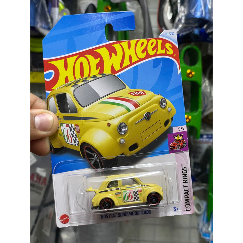 DIECAST HOT WHEELS / ACTION FIGURE FIAT 5000 MODIFICADO COMPACT KING ...