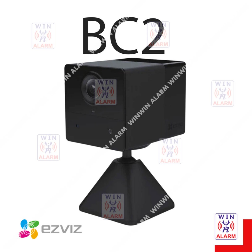 Ezviz BC2 2MP Indoor Wi-Fi Smart Home Battery Night Vision Two Way Talk Security Camera Wireless ...