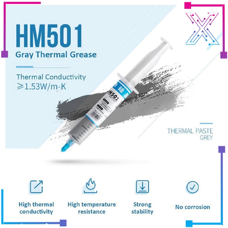 THERMAL GREASE HM501 COOLER HEATSINK THERMAL COMPOUND MOBILE PHONE ...