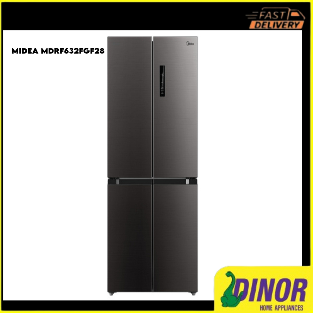 MIDEA 519L 4-Door Refrigerator - Inverter Compressor Model number ...