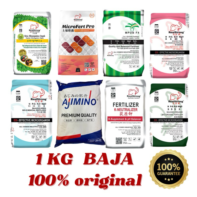 Real Strong Ajimino Baja Durian Baja Organik 1kgbaja baja8820 baja555 ...