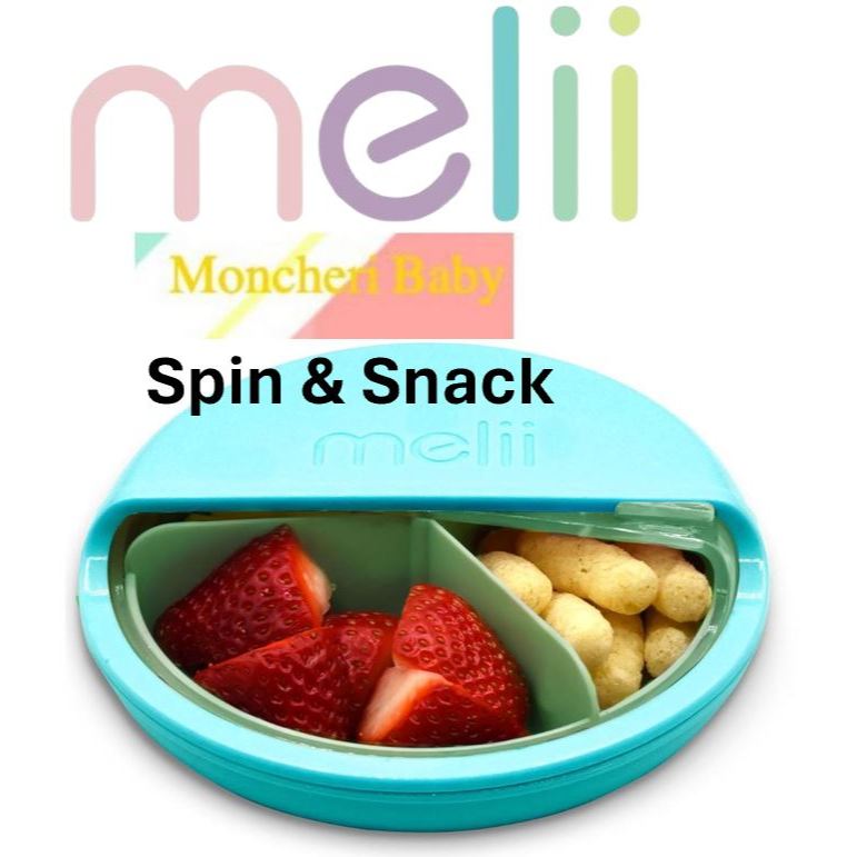 Melii: Spin and Snack Container (Blue) | Shopee Malaysia