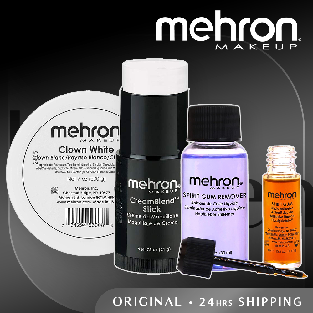 *Authentic* Mehron Makeup Clown White Makeup | CreamBlend Stick l ...
