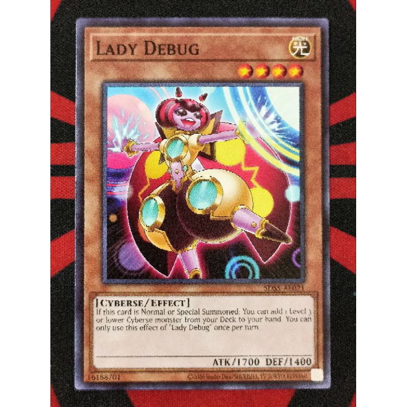 YUGIOH KONAMI SDSS-AE021 Lady Debug (Common) | Shopee Malaysia