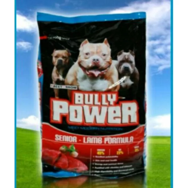 Best in show Bully Power Senior-Lamb Meat Formula 1kg repack | Shopee ...