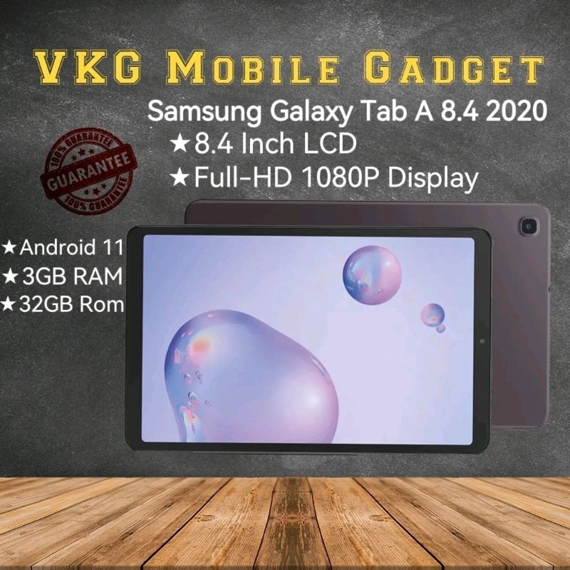 🇲🇾Original Samsung (Used) Tab A 2020 8.4 Inch Android 11 3+32 Tablet ...