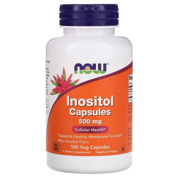 (Ready Stock) Now Foods, Inositol Capsules, 500 mg, 100 Veg Capsules ...