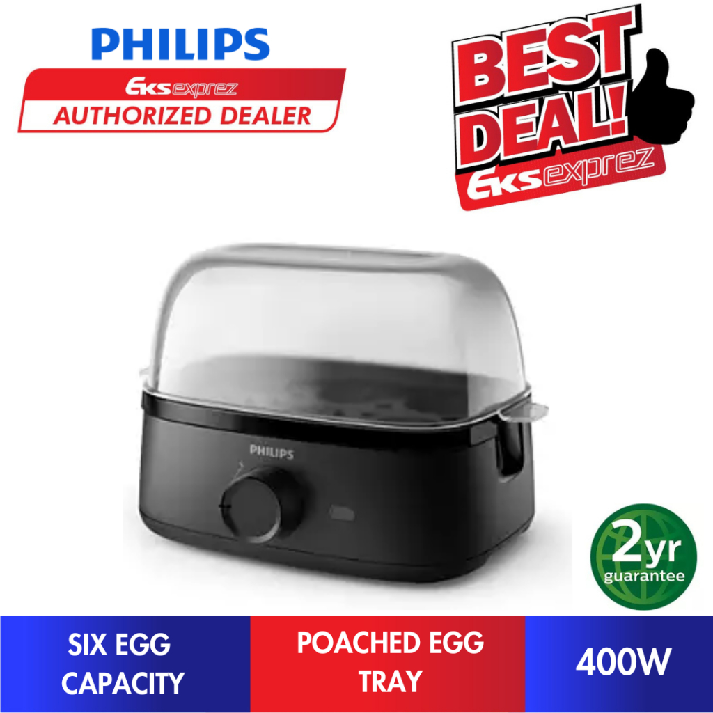 Philips Egg Cooker Boiler / Steamer 3000 Series HD9137 (HD9137/90 ...