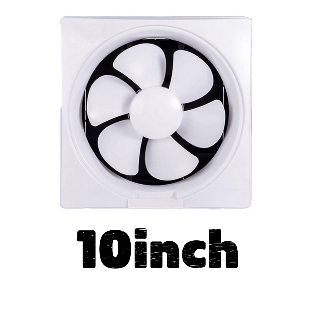 10/12Inch Exhaust Fan With Net Ventilation Fan Wall Kipas Ekzos Fan ...