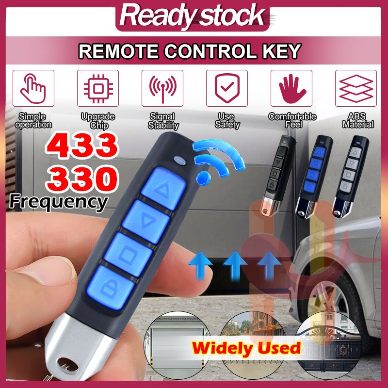 Auto Gate Remote Control 4 Channel Garage Door Opener Remote Control Duplicator Remote Control ...