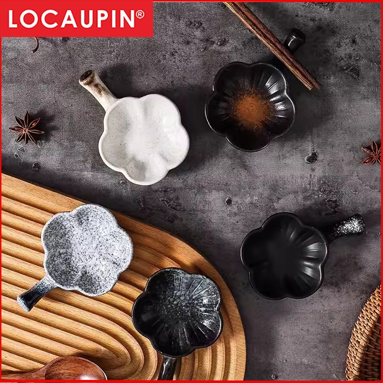 Locaupin Ceramic Sauce Dishes & Ketchup Side Dish Tableware Condiment ...