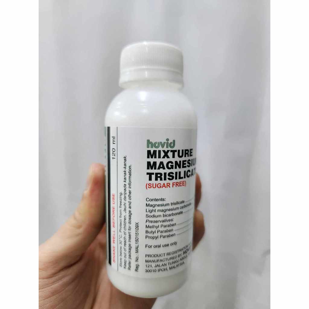 HOVID MIXTURE MAGNESIUM TRISILICATE (exp: 4/2026 ) 120ml MMT | Shopee ...
