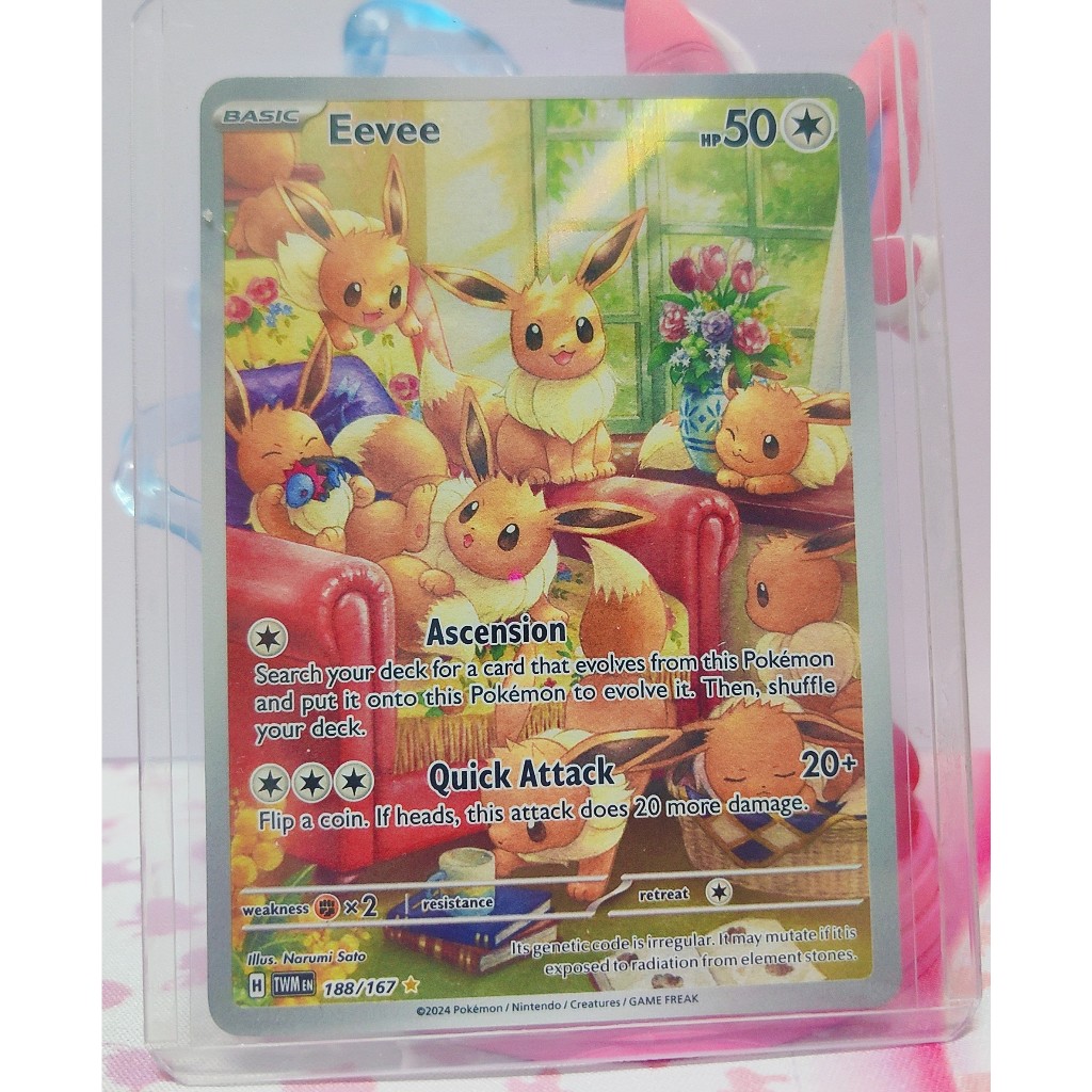 Eevee TWM 188/167 Illustration Rare Twilight Masquerade | Shopee Malaysia