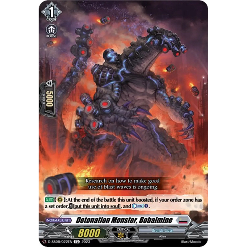Detonation Monster, Bobalmine - D-SS08: Stand Up Deckset "Orfist" (SS08) | Shopee Malaysia
