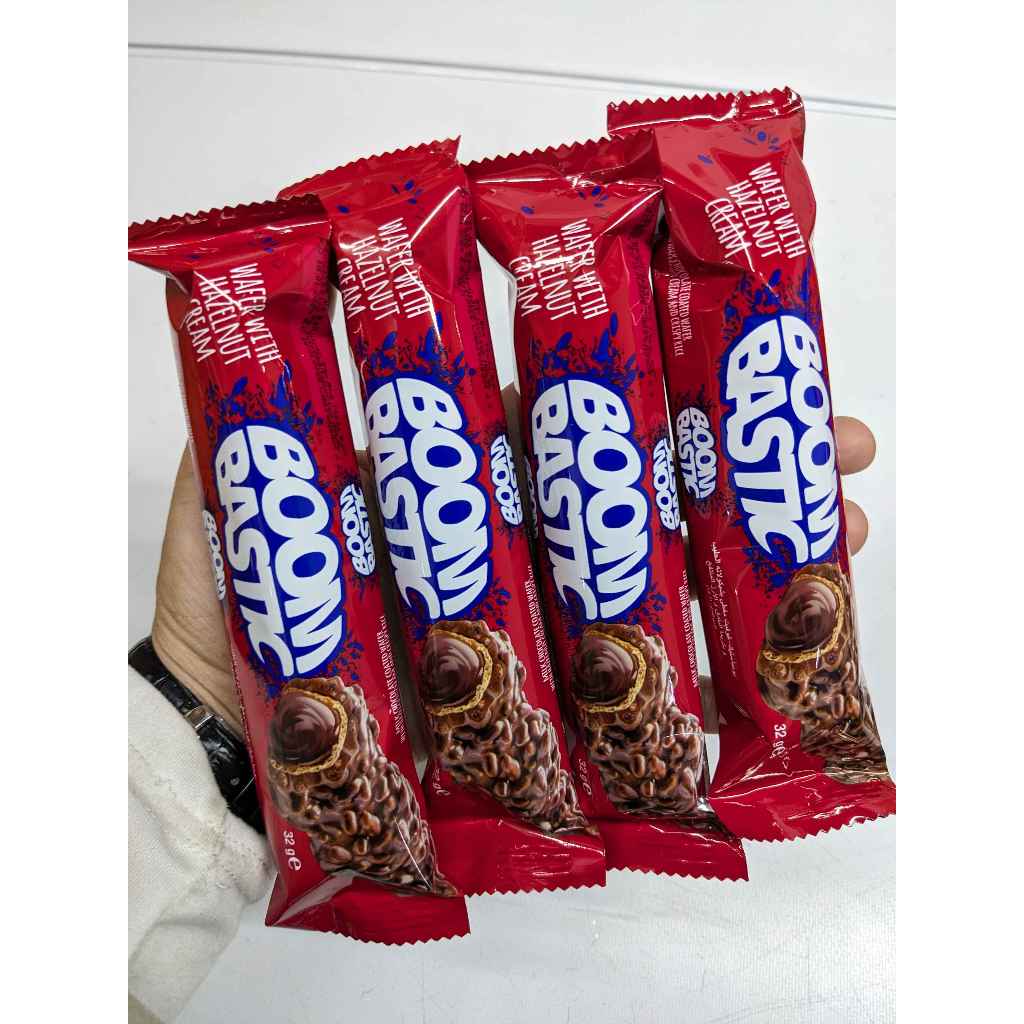 BOOMBASTIC CHOCOLATE WAFER BAR 32g | Shopee Malaysia