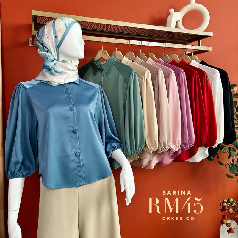 SARINA BY BUTIK ORKED.CO | Shopee Malaysia