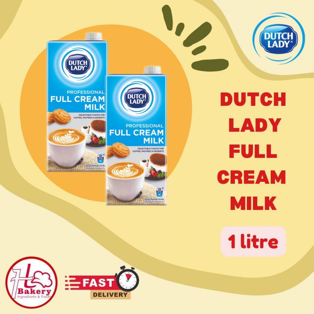 DUTCH LADY FULL CREAM MILK 1 LITRE | Shopee Malaysia