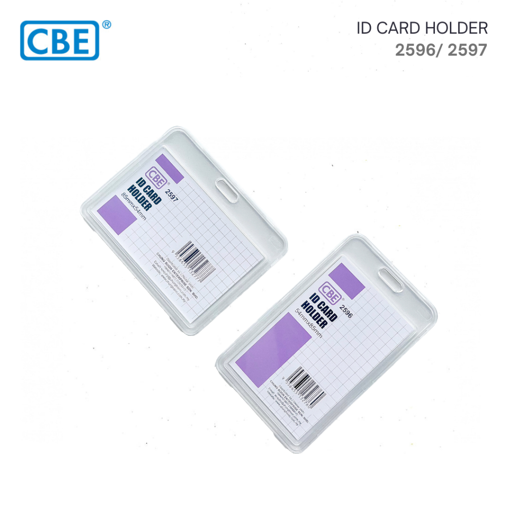 CBE PP ID Card Holder | Name Tag 2596/ 2597 | Shopee Malaysia